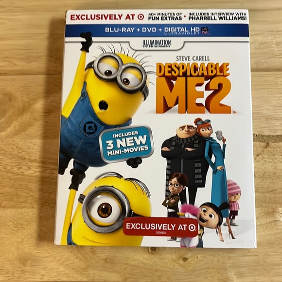 Media | Bundle 3 7 Dvds For 15 Despicable Me 2 Target Exclusive | Poshmark